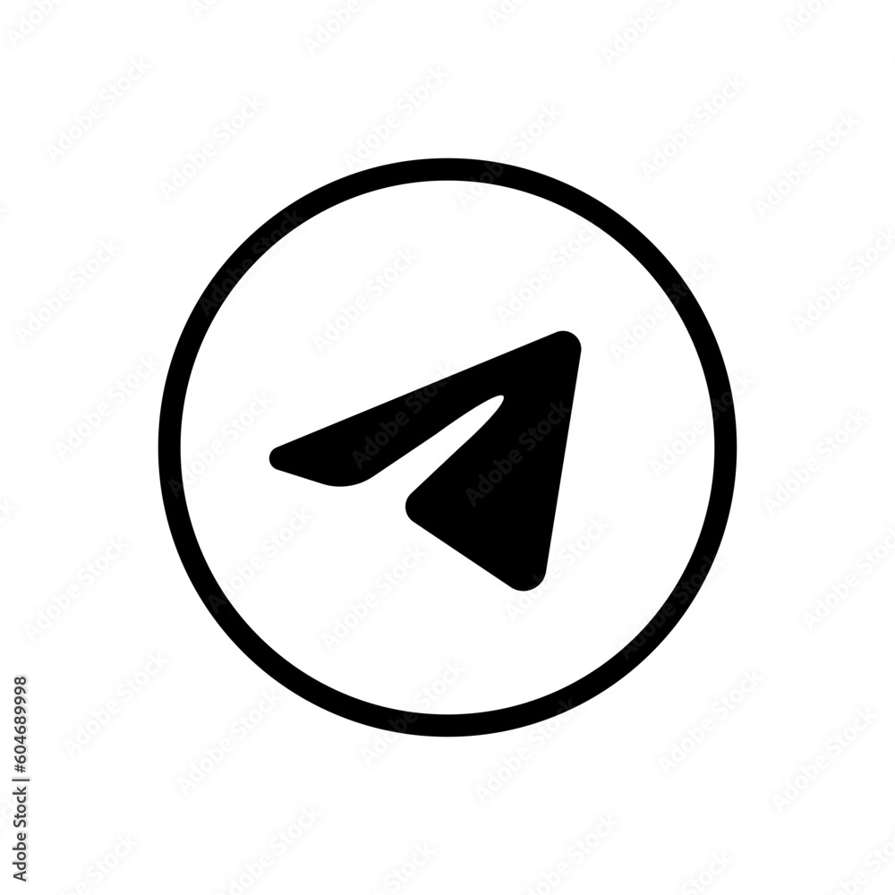 telegram logo. telegram icon , social media icons. social media and ...
