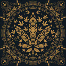 Cannabis Marijuana Vintage Art Free Stock Photo - Public Domain Pictures