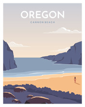 Oregon Travel Poster Free Stock Photo - Public Domain Pictures
