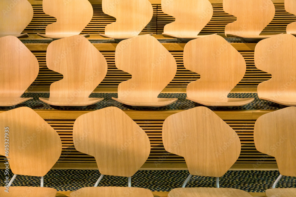 Foto de Stock Edinburgh, Scotland - 11 Oct 2013: The unique interior ...