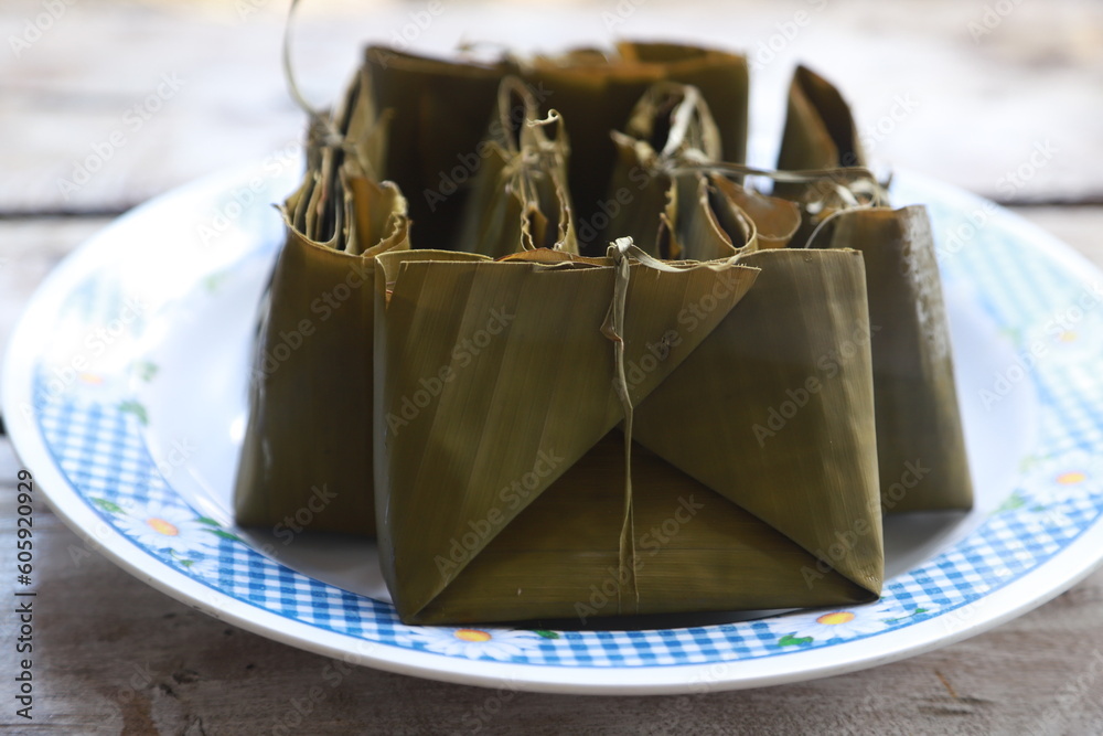 Barongko is a typical food from the Makassar Bugis tribe in South ...