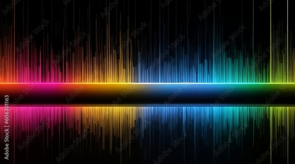 Captivating Spectrum Lines: Iconic Visuals for Your Creative Projects ...