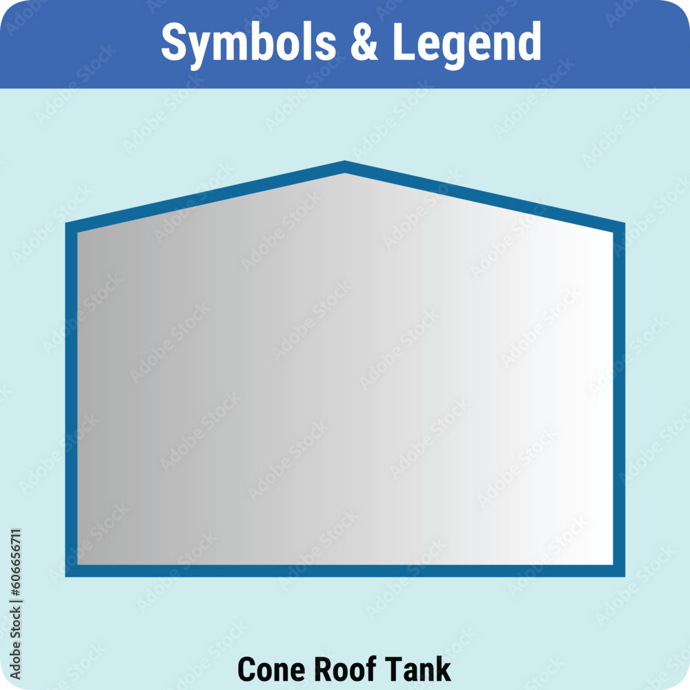 Vector Illustration for PID Symbols Legends Stock Vector | Adobe Stock