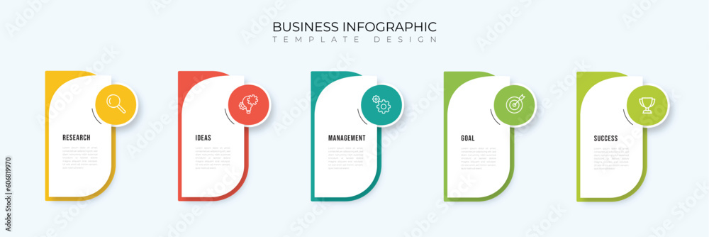 infographic business design template vector for infographic timeline ...