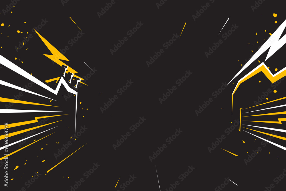 Vector illustration of rock music background design template for music ...