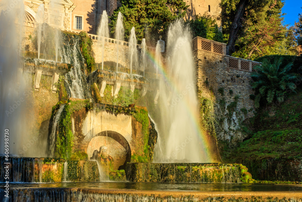 Villa d'Este is one of the symbols of the Italian Renaissance and is ...