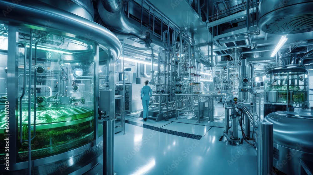 Pictures capture the manufacturing process of biopharmaceuticals ...