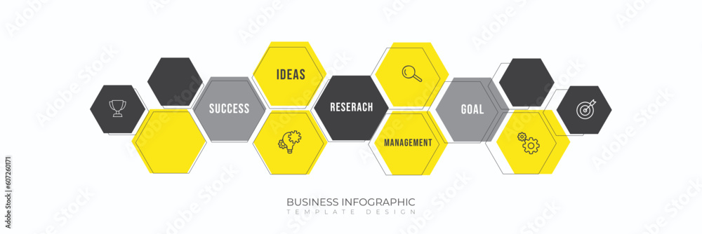 infographic business design template vector for infographic timeline ...