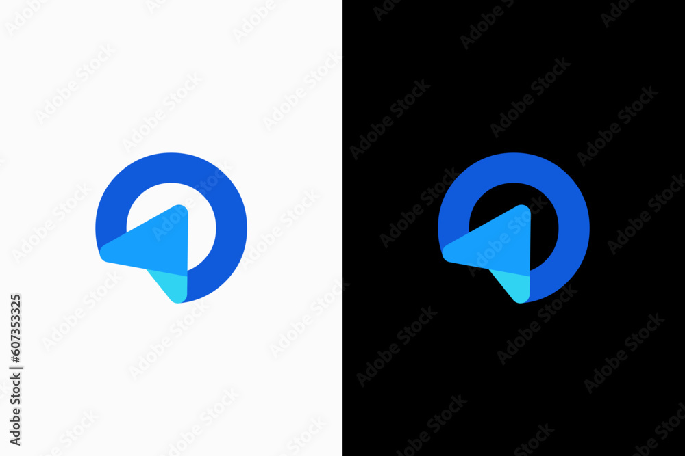 arrow up forward logo vector premium template Stock Vector | Adobe Stock