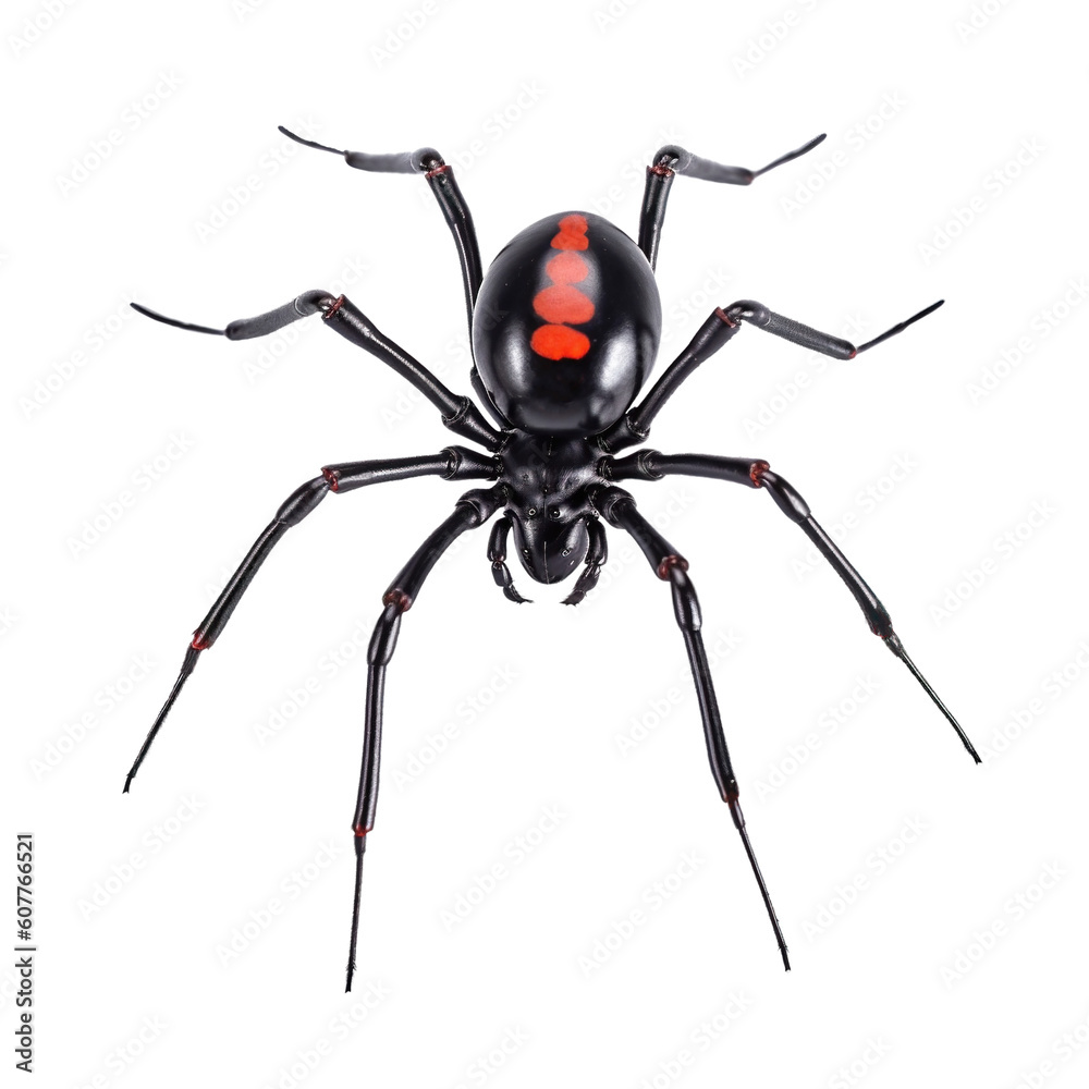 Black widow spider, png, redback, Latrodectus mactans or hasselti ...