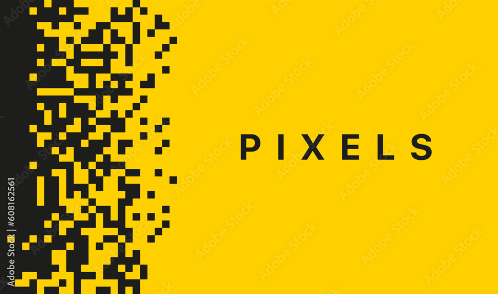 เวกเตอร์ Stock Retro pixel art illustration with a nostalgic and ...