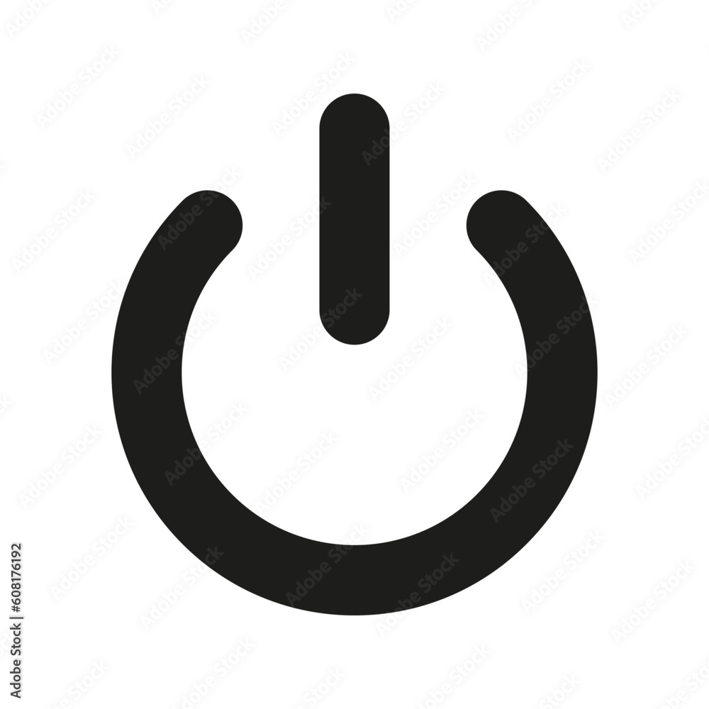 Power up your devices with the simple press of this sleek power button ...