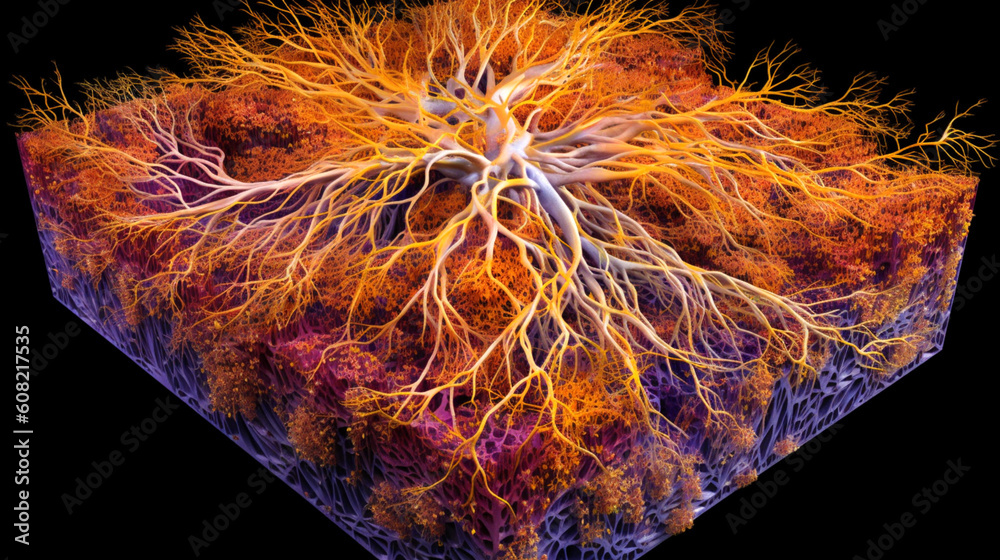 The invisible world of the human brain: a detailed 3D map shows 50,000 ...