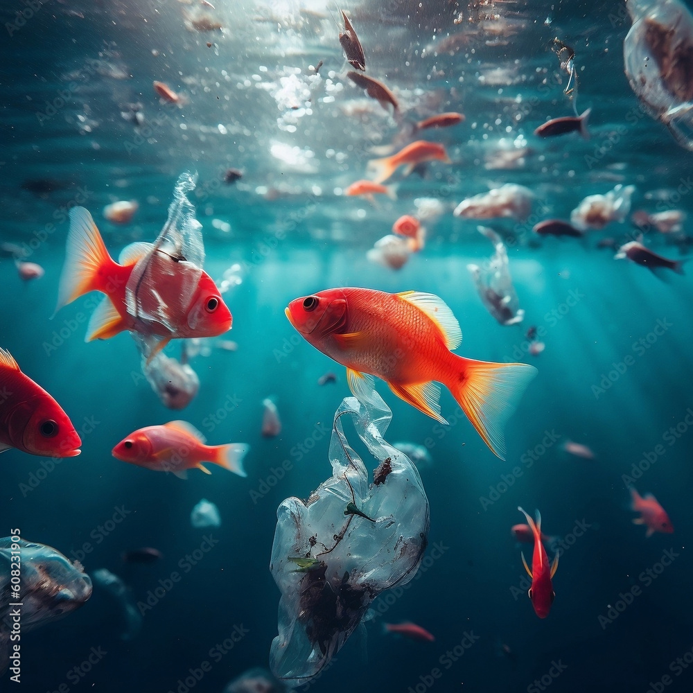 Pollution from tiny microplastic waste affects marine fish in coral ...