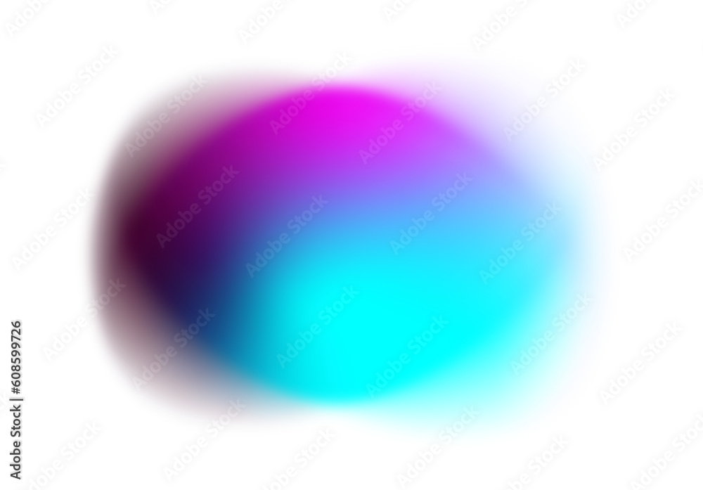 Sphere gradient overlay. Soft light leak element Stock Illustration ...