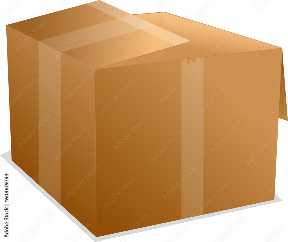 cardboard box. Also available as a Vector in Adobe illustrator EPS ...