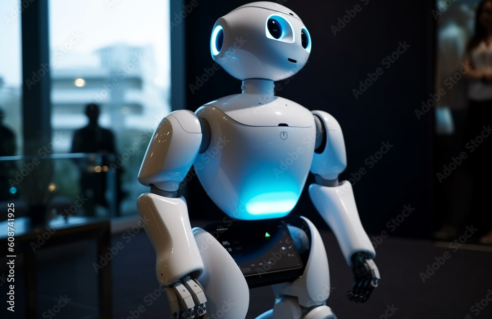 Ilustración de Stock Embracing the AI Renaissance: A Vision of a Future ...