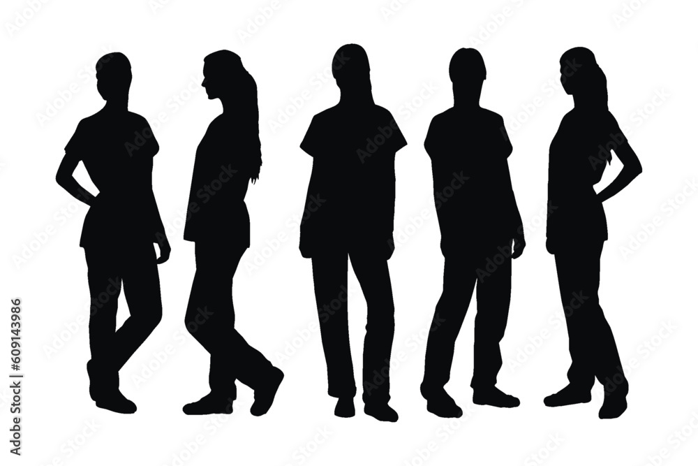 Dentist women with anonymous faces. Female dentists wearing surgical ...