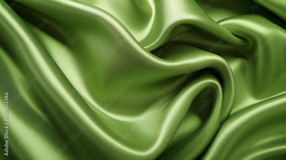Green latex fabric. Highly defined latex texture. AI generated imagen ...