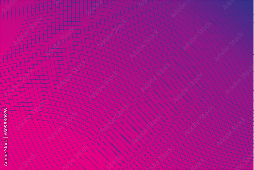 Gradient magenta blue background with waving line texture watermark ...