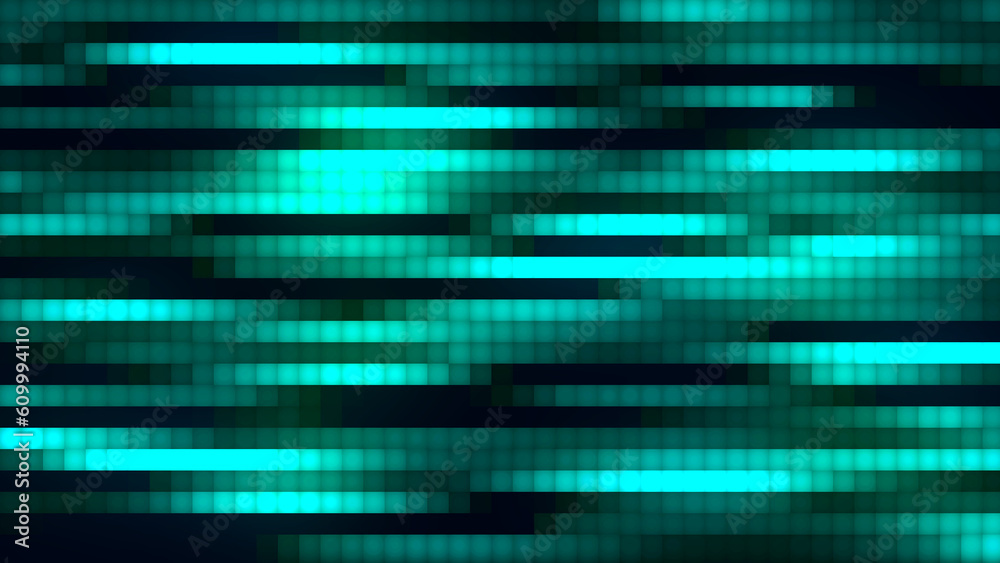 Animated horizontally line background. Moving horizontally glowing ...