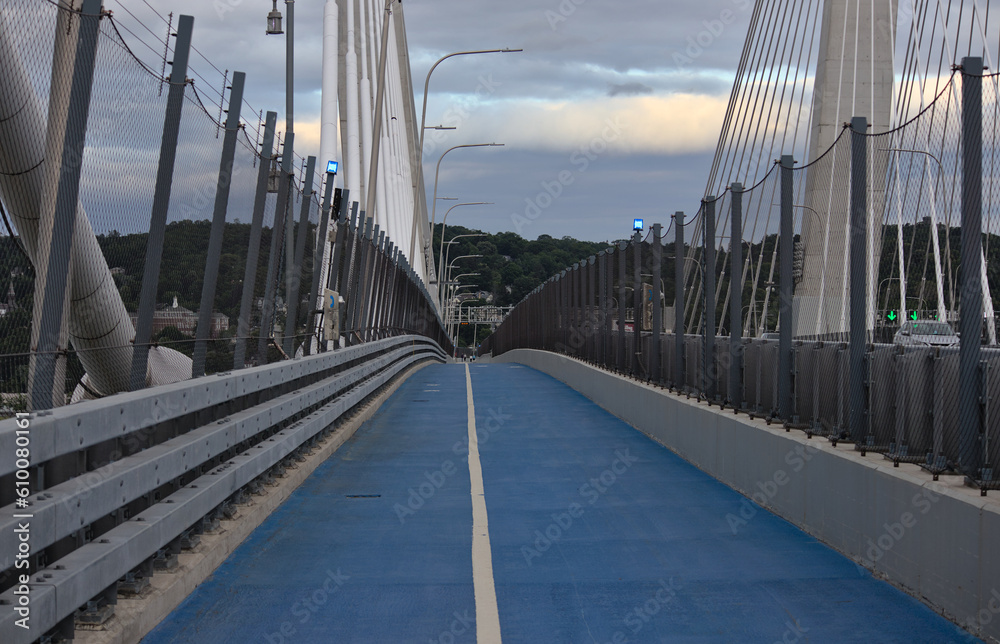 new tappan zee bridge pedestrian walkway (nyack to tarrytown, new york ...