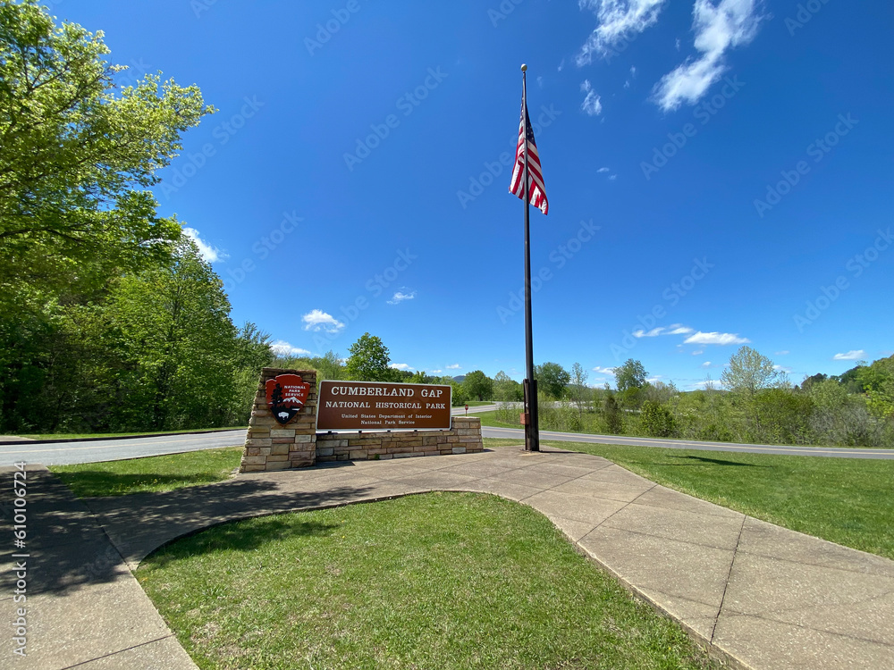 Cumberland Gap, Kentucky, USA: Cumberland Gap National Historical Park ...