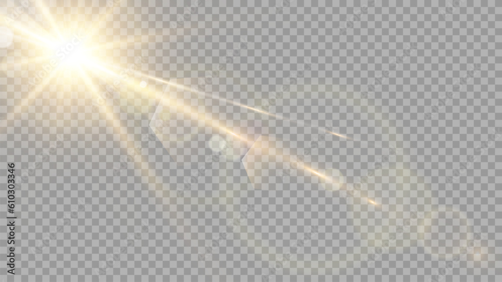 Vector transparent sunlight special lens flare light effect. Stock royalty free vector ...