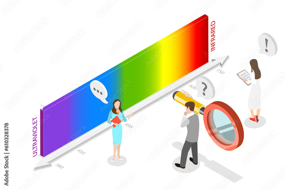 3D Isometric Flat Conceptual Illustration of Different Types Of ...