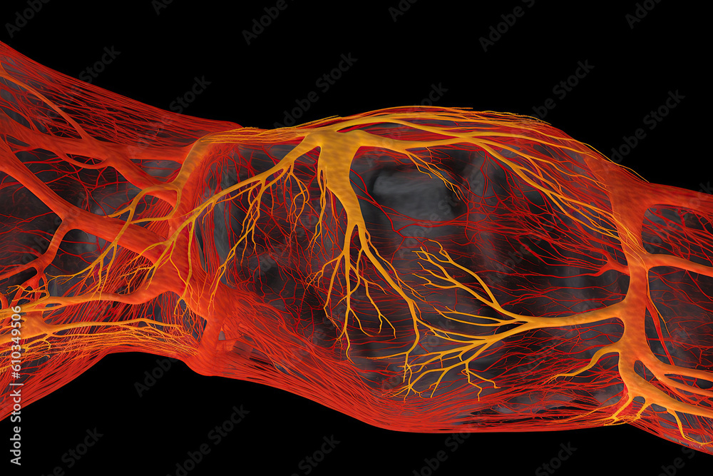 Arteriography, Radiographic examination of blood vessels using a ...