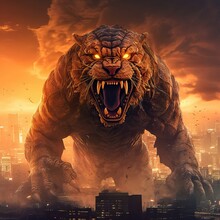 Giant Tiger Free Stock Photo - Public Domain Pictures