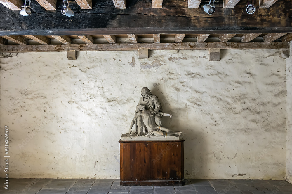 Photo Stock Interior of Church of Holy Martin (Eglise Saint-Martin de ...