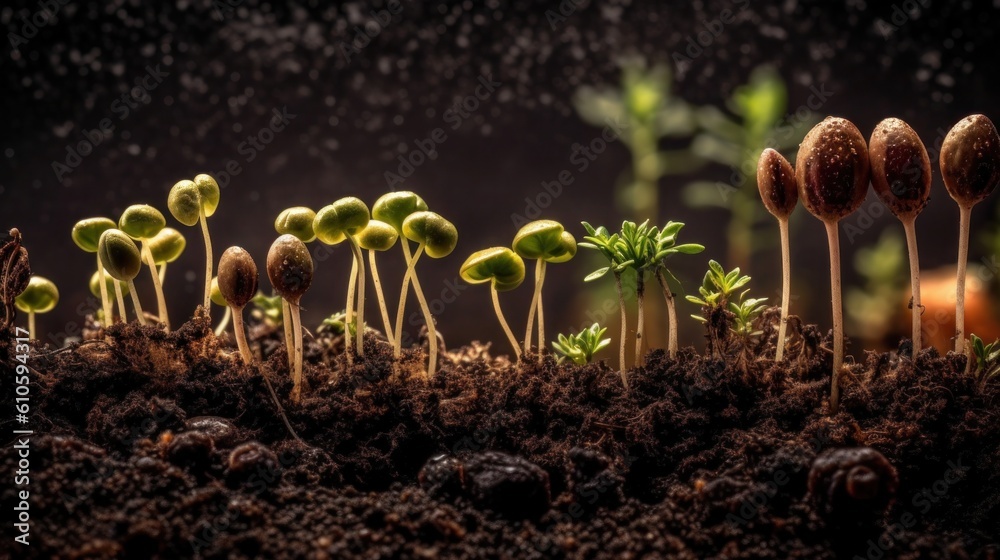 Growing plants teaches us patience, as it is a gradual process ...