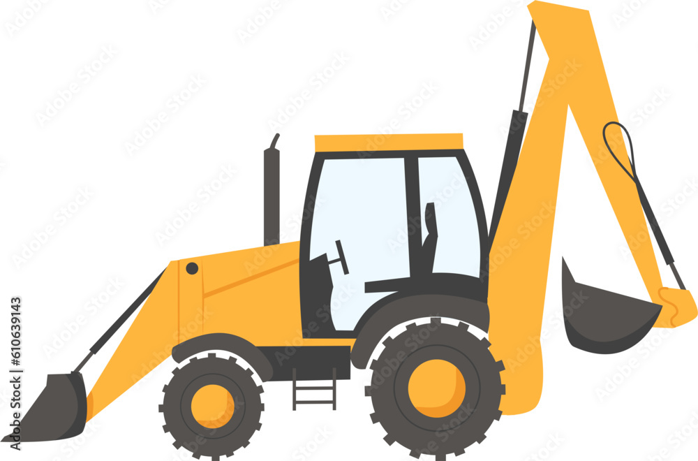 Construction vehicles Illustration, construction truck clipart Stock ...