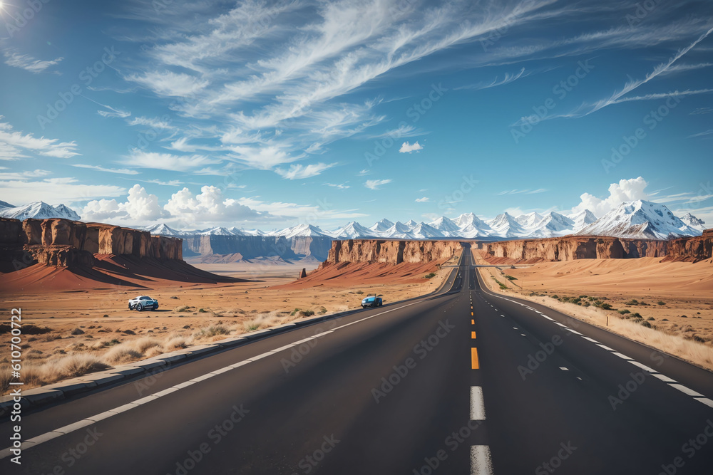 Road Trip - Car, Map, Highway, Landscape, Scenic Route, Stopover, Pit ...