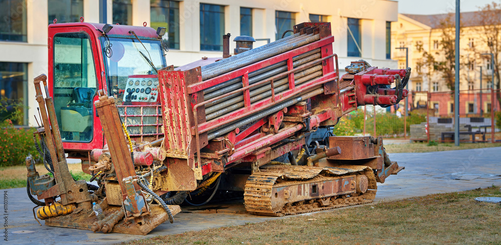 Directional drill machine. Horizontal directional drilling machine ...