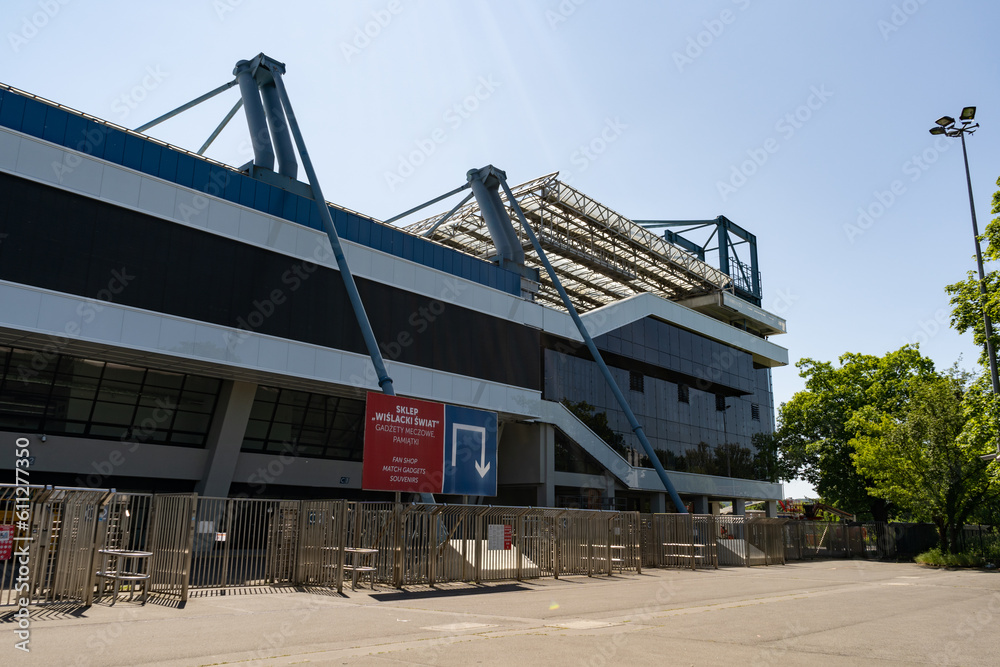 Henryk Reyman's Municipal Stadium. Home ground of TS Wisła Kraków ...