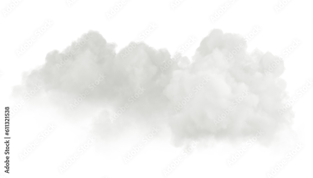 Illustrations realistic cloud effect 3d render cutout backgrounds png ...