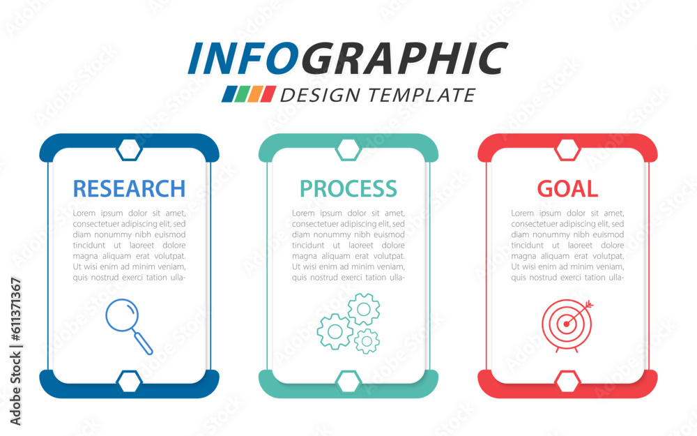 Timeline Creator infographic template. 3 Step timeline journey ...