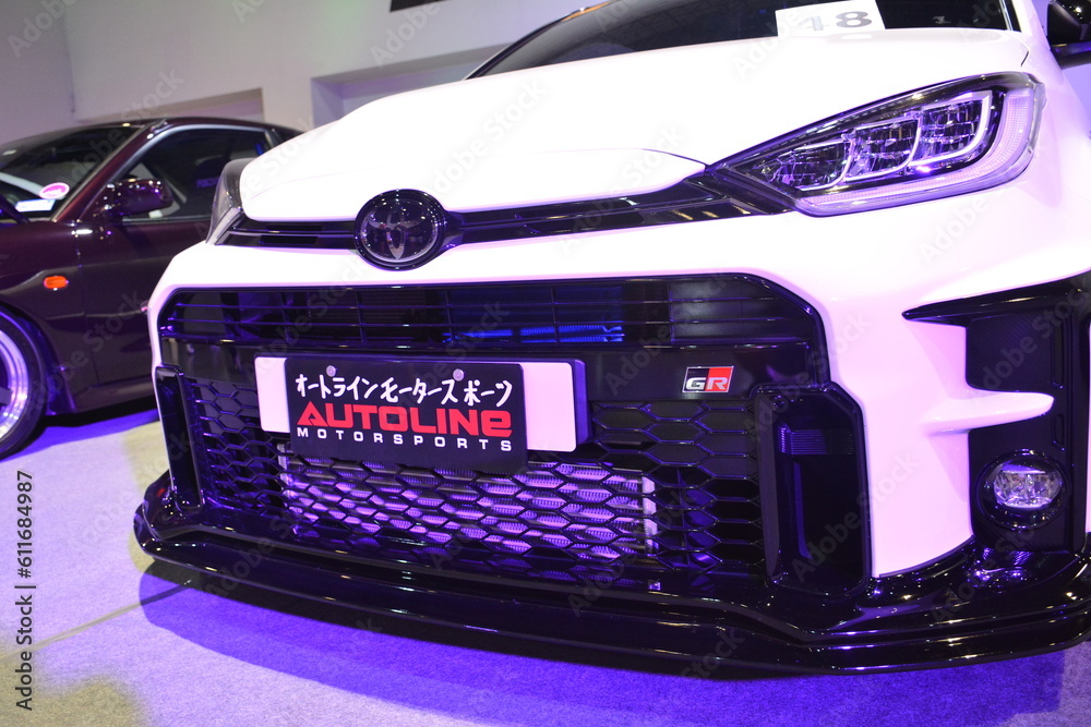 Toyota yaris gazoo racing at JDM Underground car show in Pasay ...