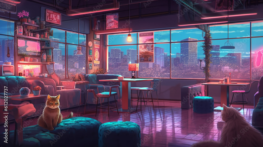 Experience the vibrant allure of Tokyo illuminated digital backgrounds ...