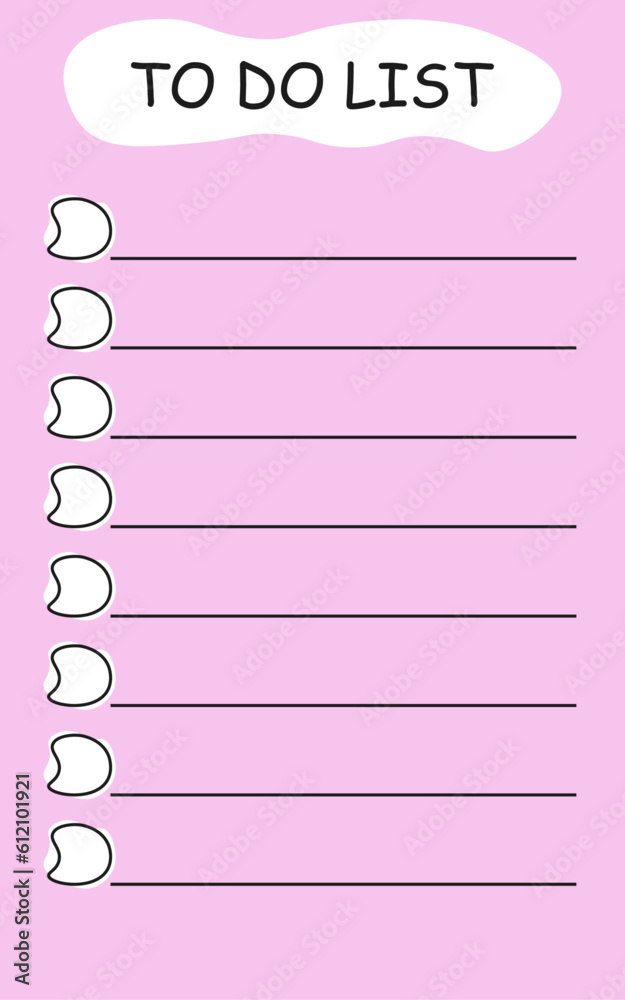 Interesting design of to do list for plans, goals and tasks. Can be ...