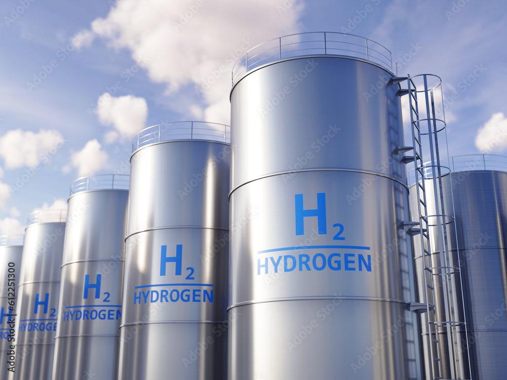 Modern hydrogen tanks storage for renewable energy - Hydrogen renewable ...