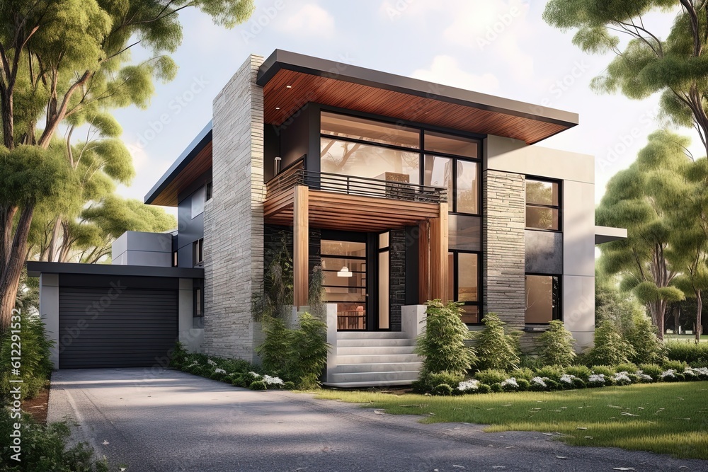 Innovative Layout and Striking Design: A New Development Dwelling with ...