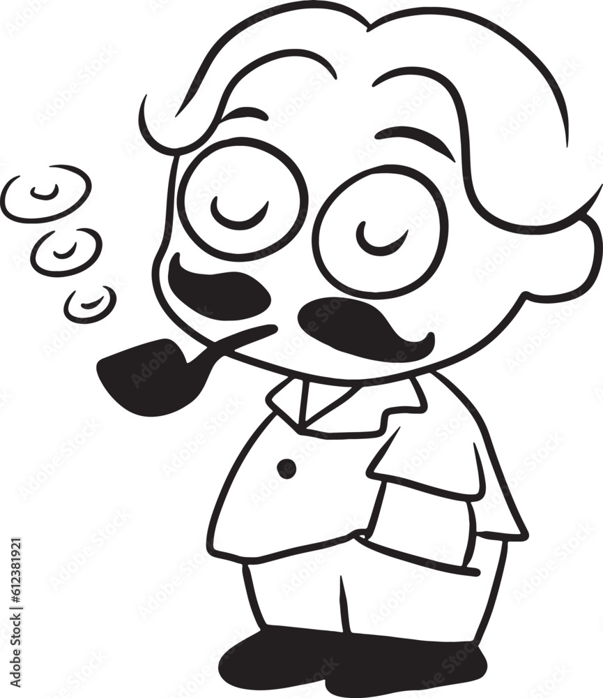 cartoon doodle kawaii anime coloring page cute illustration drawing ...