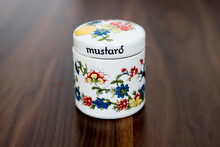 Vintage Mustard Containers Free Stock Photo - Public Domain Pictures