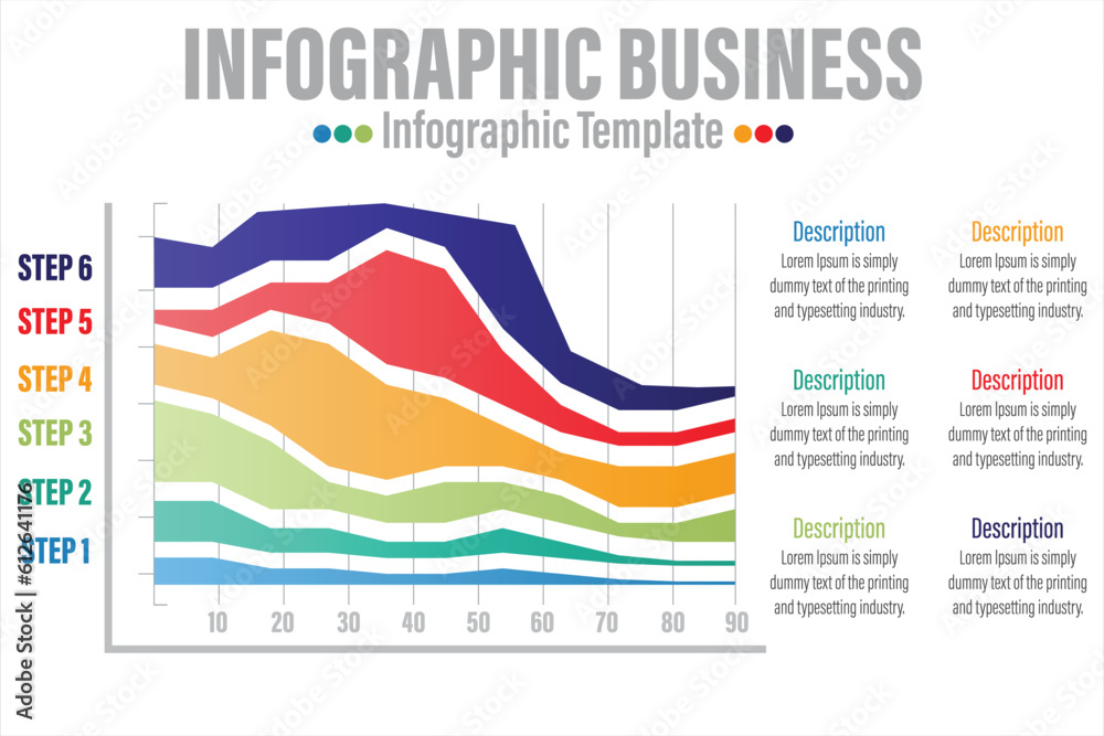 Analytics infographics elements. Data graphic, marketing chart diagram ...