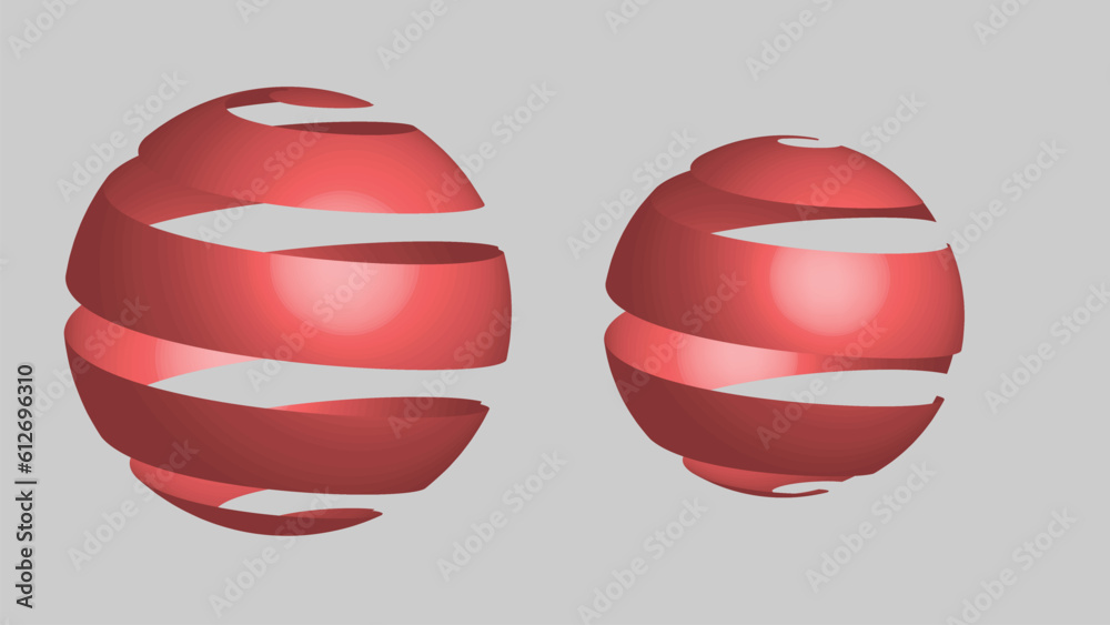 Wrap a symbol around a sphere using 3D Revolve in Illustrator. The ...