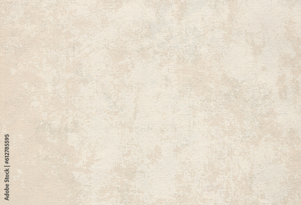 Empty old rustic dirty beige, pale paper background texture. Extra ...