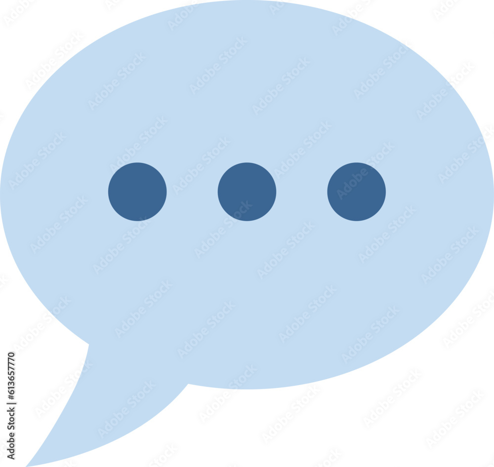 Speech Balloon vector emoji icon. A cartoon-style balloon used to ...